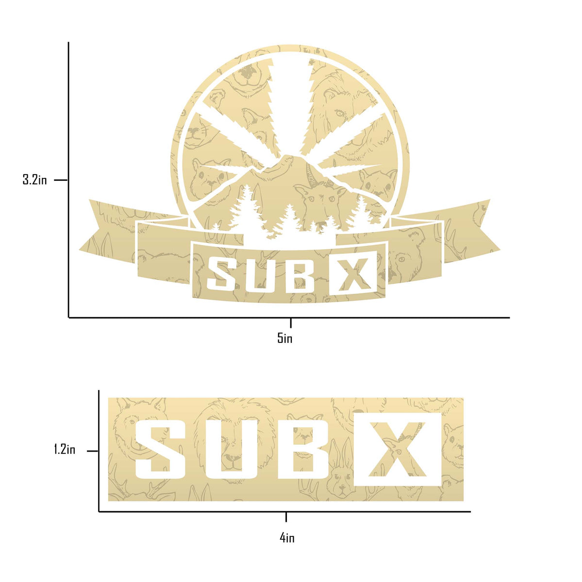 Sticker Pack – Subdued Excitement Apparel